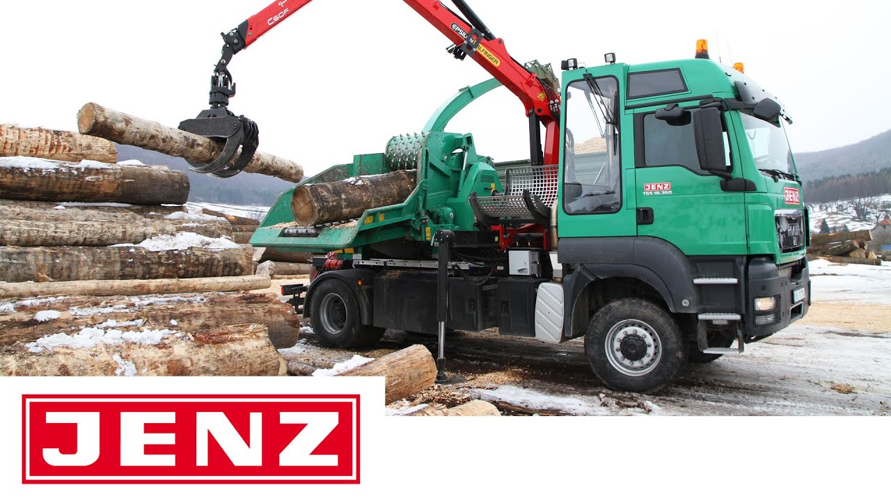 JENZ Chippertruck HEM 540 R - YouTube