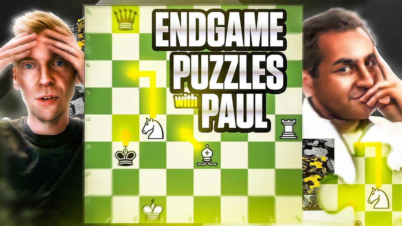 Endgame Puzzles with Paul Gabrail - YouTube