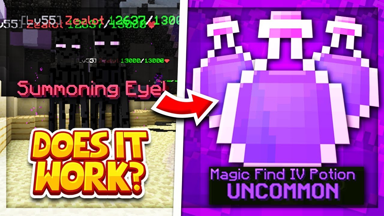 DOES MAGIC FIND AFFECT SUMMONING EYES?! ( SLAYER QUEST AND ZEALOTS ...