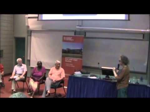 Miriam Rose Foundation :: 2013 Public Forum :: Vote of Thanks - YouTube