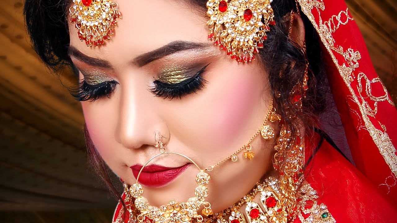 Step By Step Bridal Makeup Tutorial - YouTube