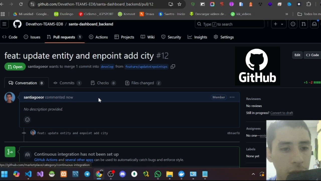 Cómo Realizar un Pull Request en GitHub y Esperar Aprobación - YouTube