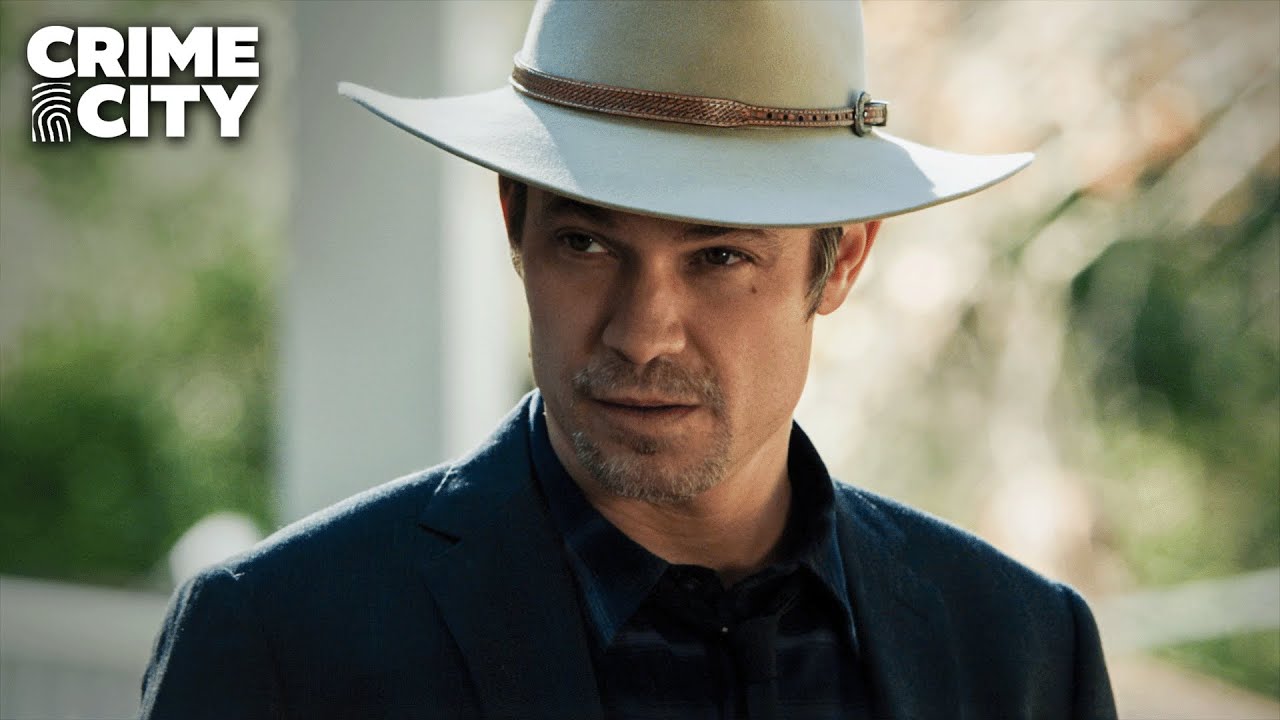 Raylan Gives Quarles 24 Hours to Clear Out | Justified (Timothy ...