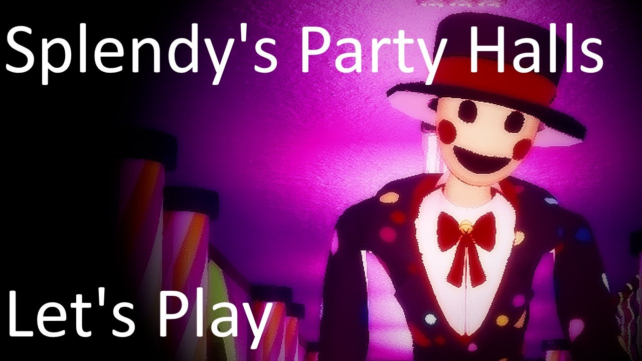 Splendy's Party Halls | Horror Game Let's Play - YouTube