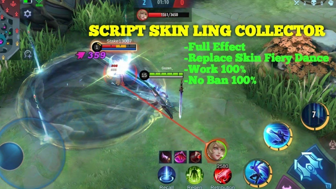 Script Skin Ling Collector No password Work 100% - YouTube