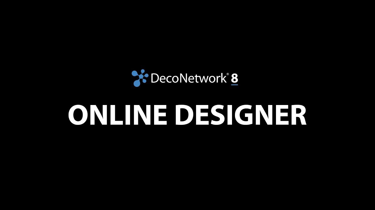 DecoNetwork Responsive Online Designer Walkthrough - YouTube