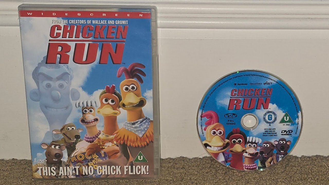 Chicken Run UK DVD Walkthrough 4:3 Display (2000) - YouTube