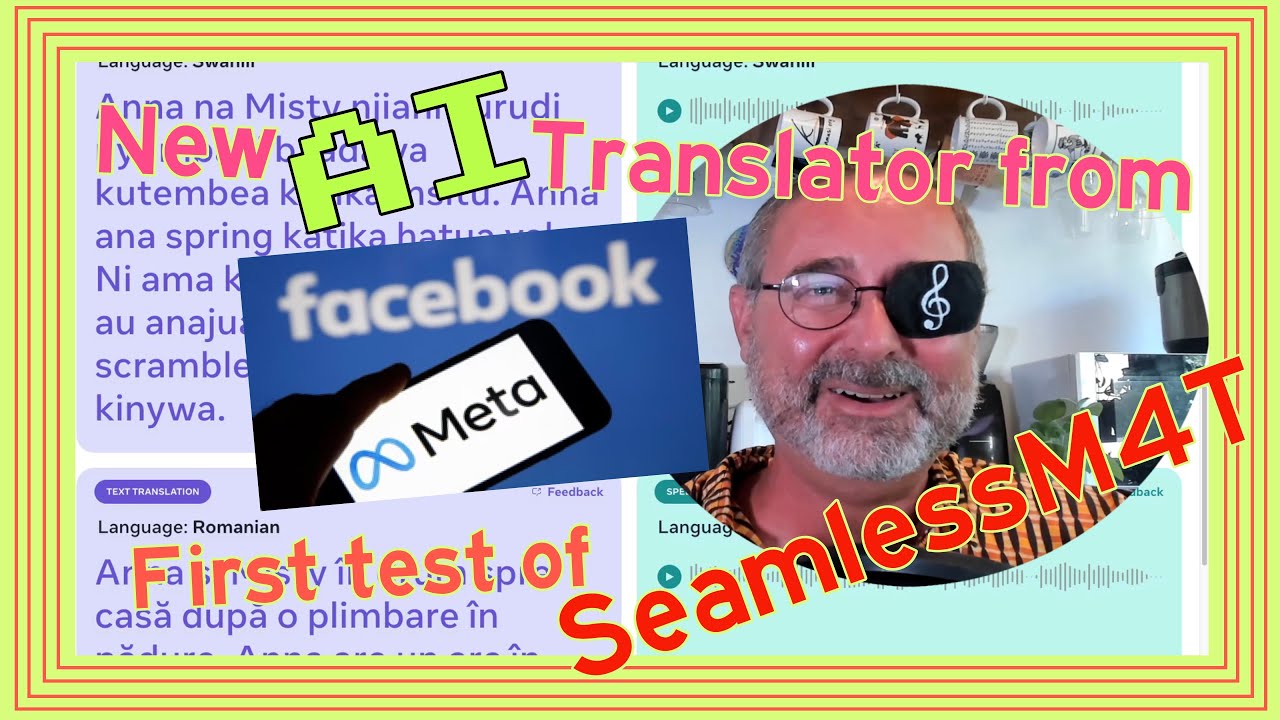 SeamlessM4T - FIRST test of new AI translator from Meta / Facebook ...