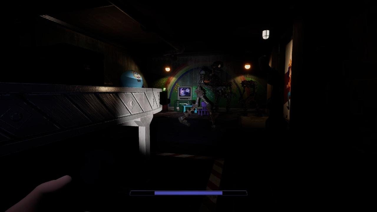 Five Nights at Freddy's: Security Breach Endo skeleton part full - YouTube