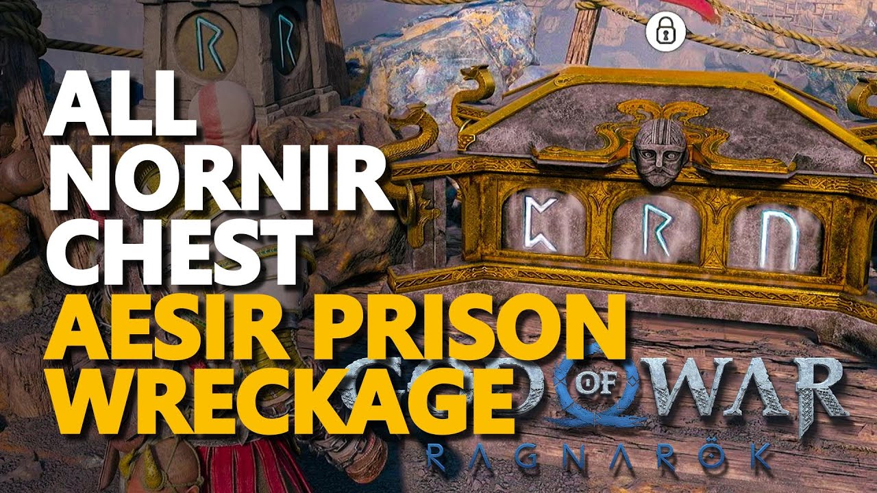 Aesir Prison Wreckage Nornir Chest Runes God Of War Ragnarok - YouTube