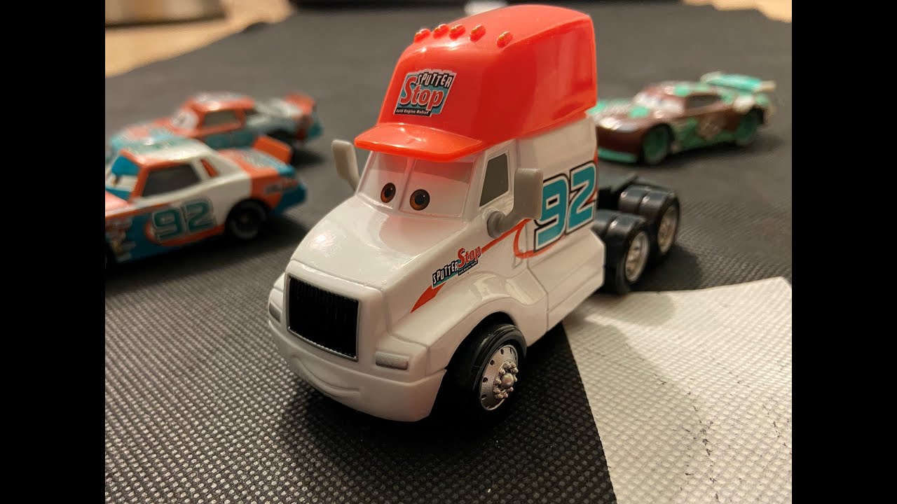 DISNEY PIXAR CARS DAN HAULIN (SPUTTER STOP #92 CAB) - YouTube