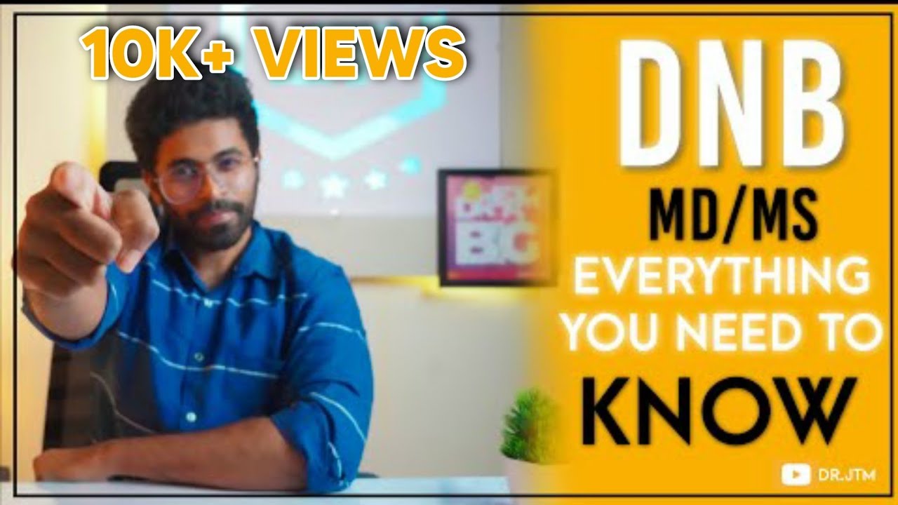 DNB or MD/MS | Everything you need to know | Dr.jaswanth.T - YouTube
