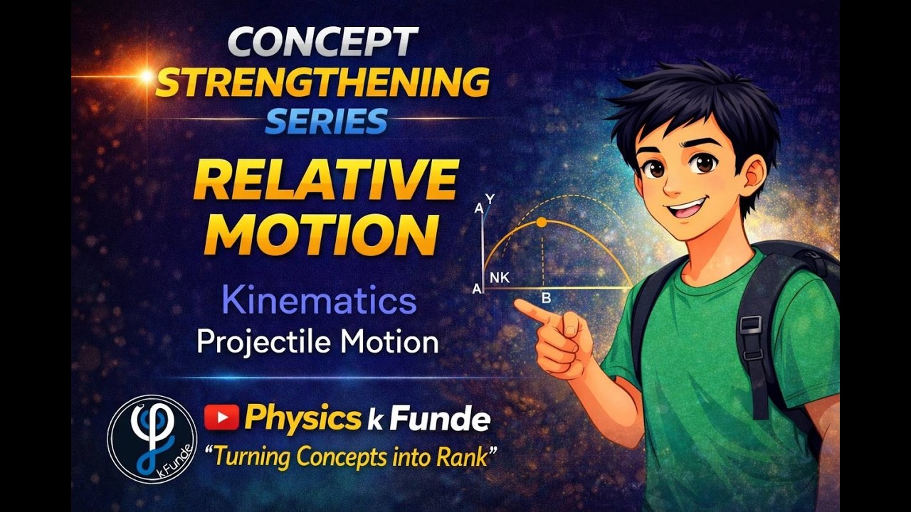 2D Relative Motion | Concept + Solved Examples | JEE Mains & Advanced ...