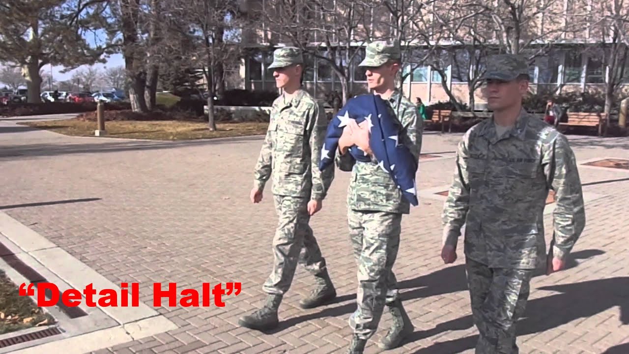DET 855 Reveille and Retreat Instructional Video - YouTube