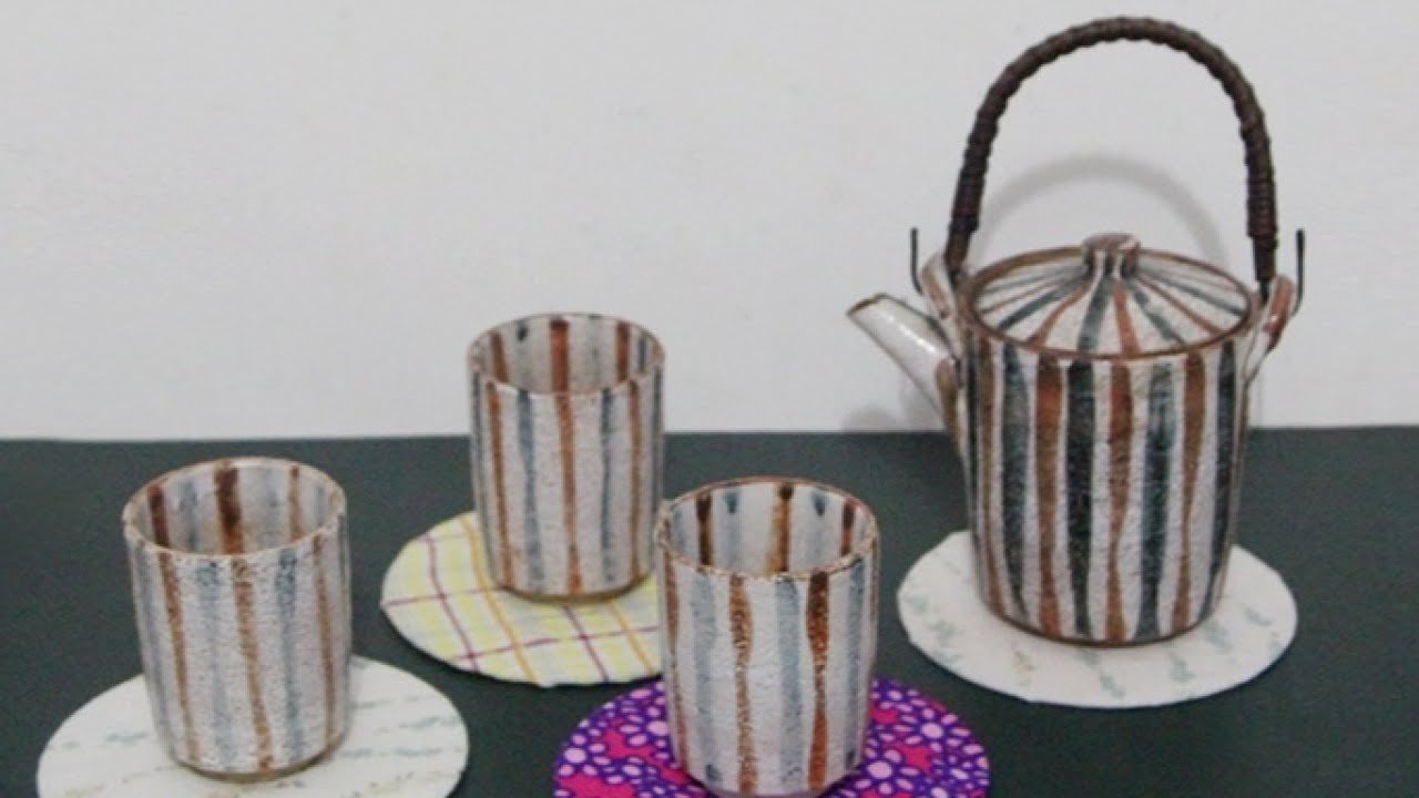 Make Adorable Upcycled CD Tea Coasters - DIY Home - Guidecentral - YouTube