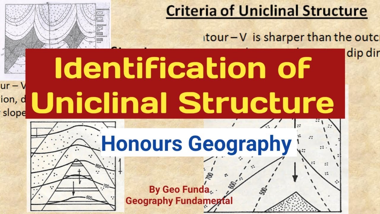 Identification of Uniclinal Structure ll Geological Map ll Honours ...