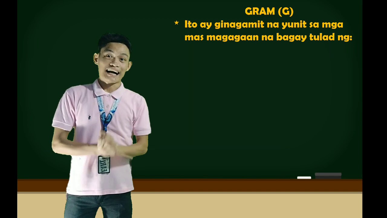 Shows and Use the Appropriate Unit of Weight kg, g - YouTube