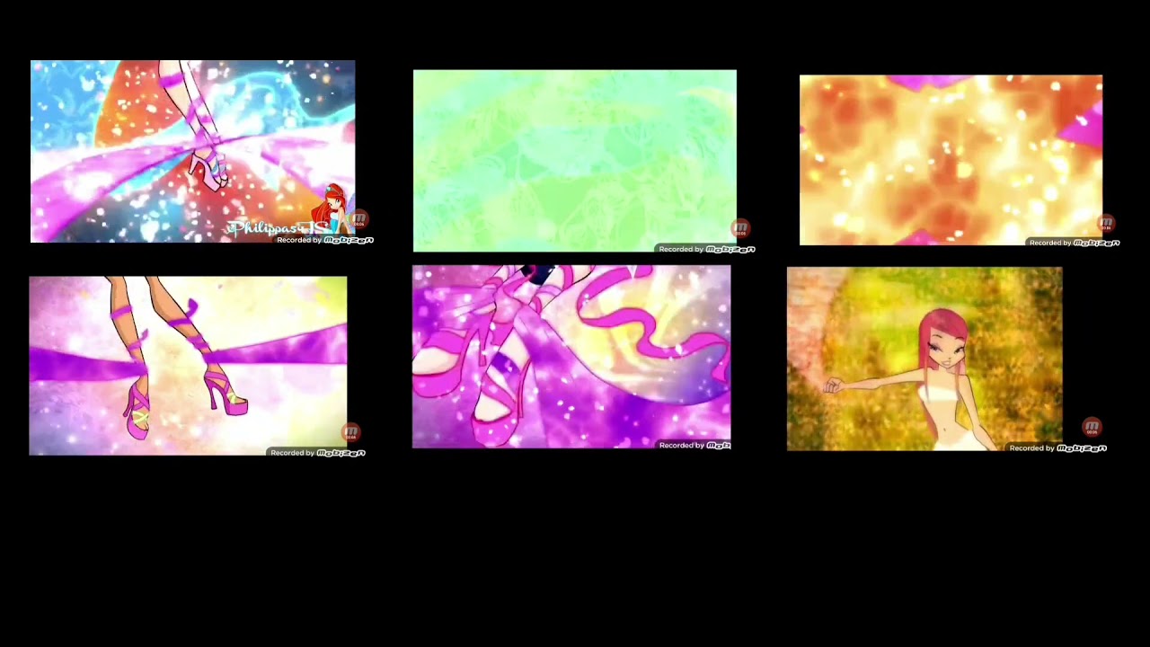 Winx Club - Winx Club All Transformation (wiht roxy) - YouTube