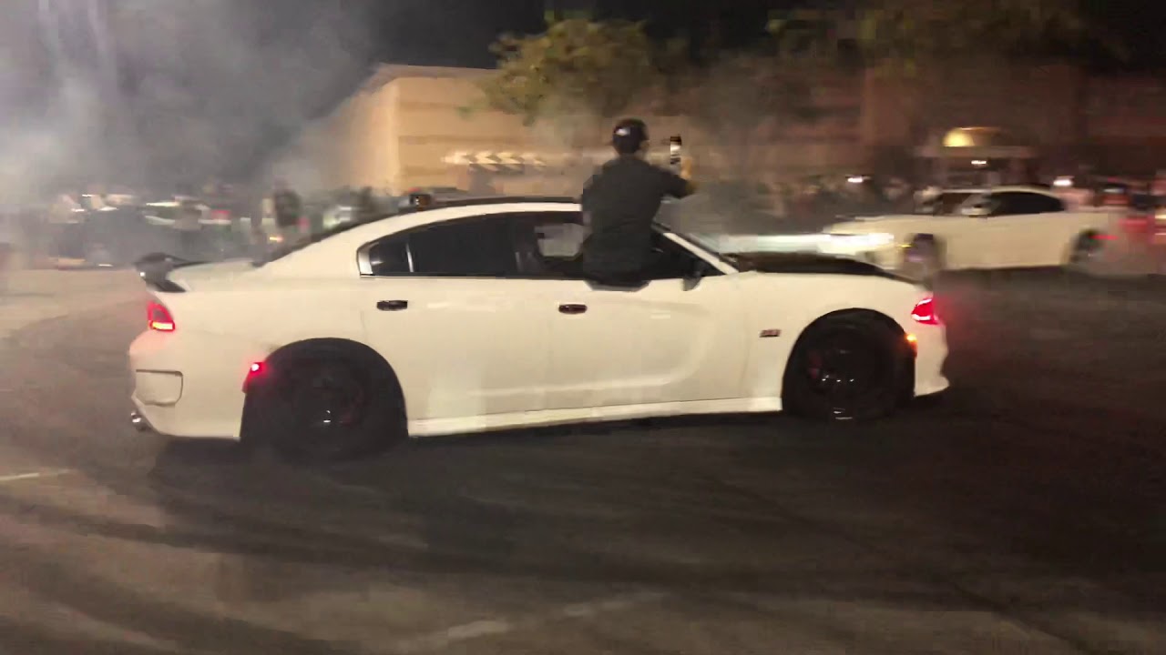 Procharged scatpack charger and widebody hellcat charger tandem - YouTube