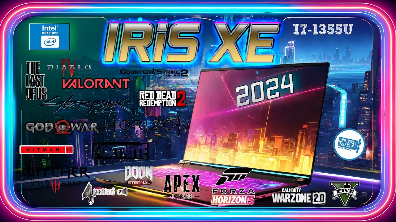 I7-1355U IGPU TEST | 🧿 Intel IRIS XE in 15 GAMES in 2024 - YouTube