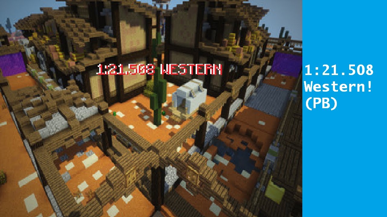HiveMC DeathRun | Western | 1:21.508 - YouTube