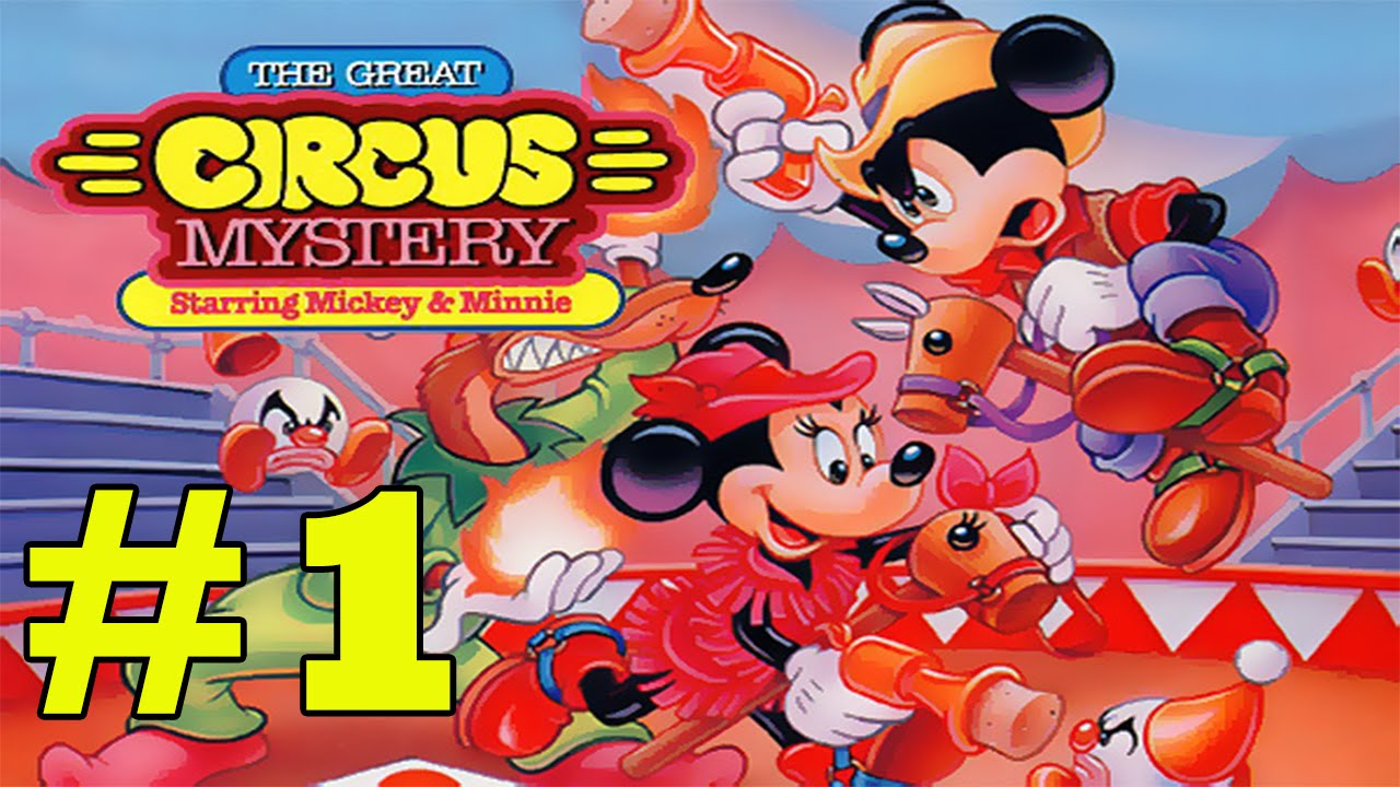 The Great Circus Mystery Starring Mickey & Minnie-part 1 - YouTube