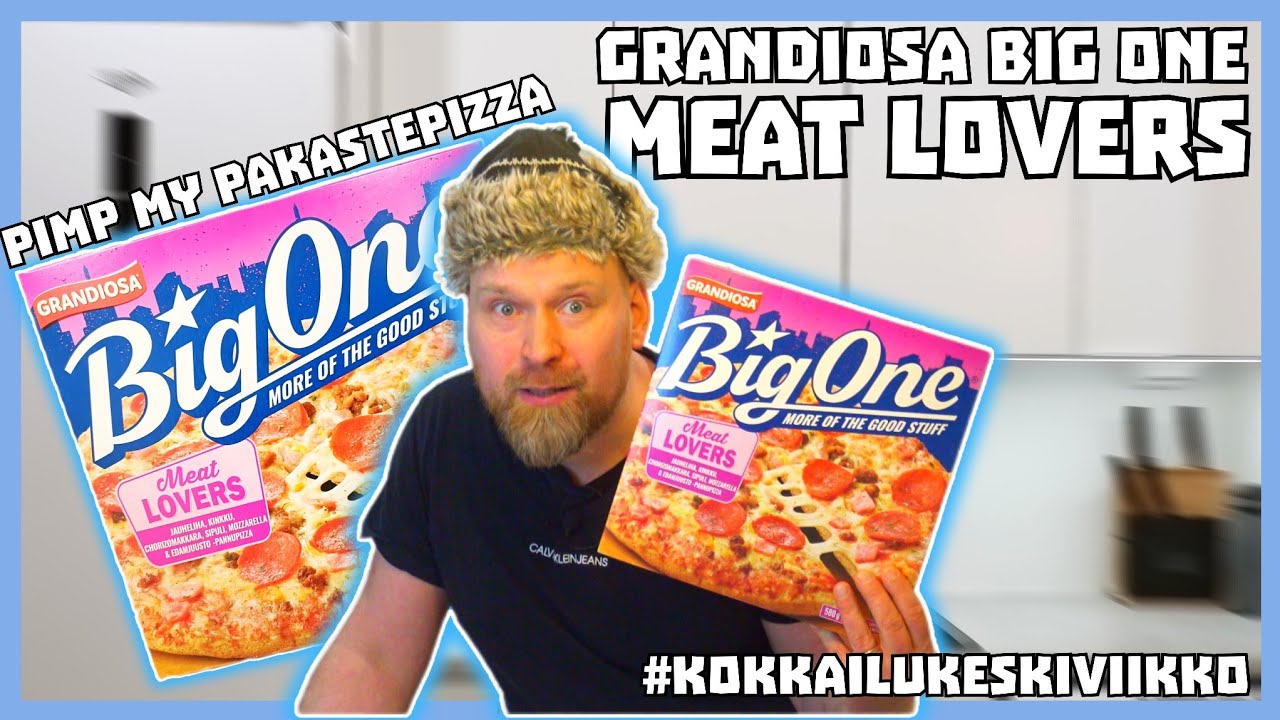 PIMP MY PAKASTEPIZZA | Grandiosa BIG ONE MEAT LOVER | #grandiosa # ...