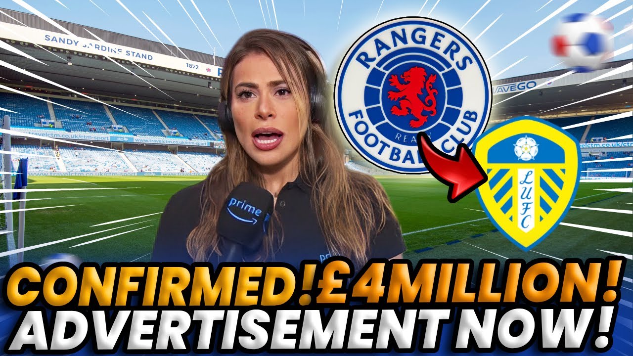 😱🚨BREAKING NEWS! LAST-MINUTE TRANSFER UPDATE!RANGERS NEWS TODAY - YouTube