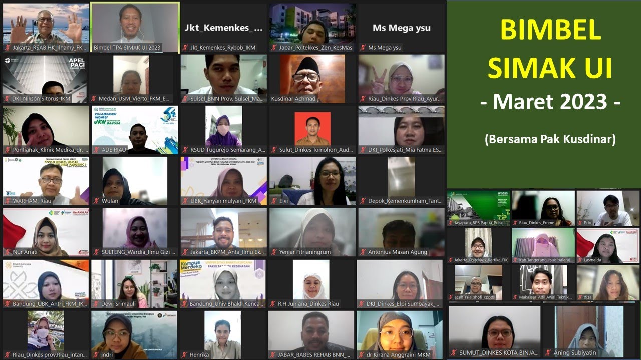 Bimbel TPA SIMAK UI 2023 Gel. 1 Sesi-3 Pak Kusdinar (6 Mar 2023): Bag ...