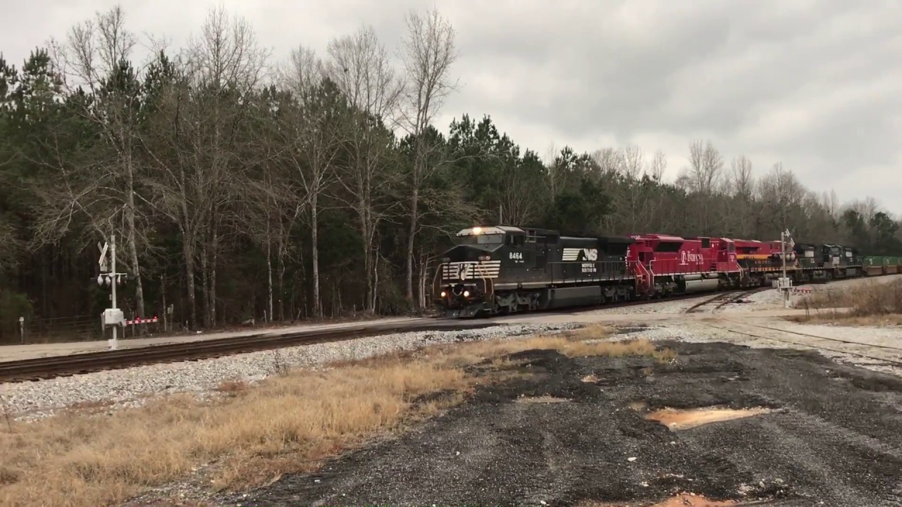 The Indiana Railraod NS 7336 on NS 24E at Smith MS - YouTube