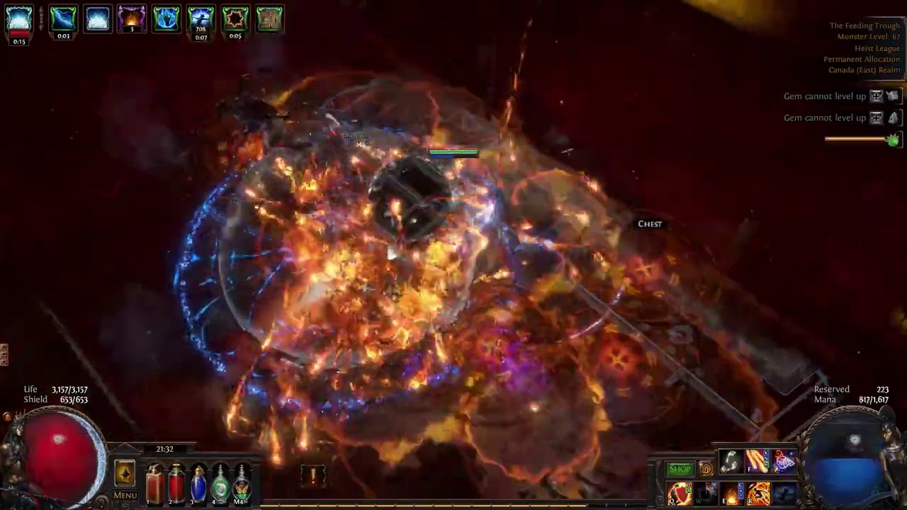 PoE 3.12 - Warrior Poet Inquisitor - You introduce 4 new spells, i put ...