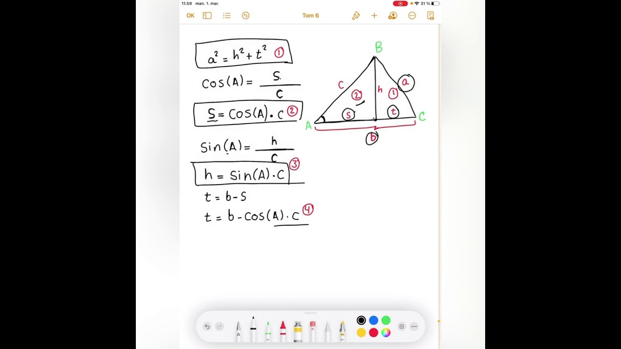 Cos relation - YouTube