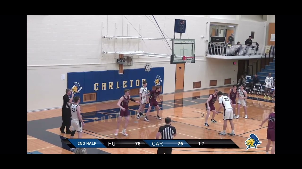 Carleton Men's Basketball: Matt Wyffels' game winner vs. Hamline (Dec ...