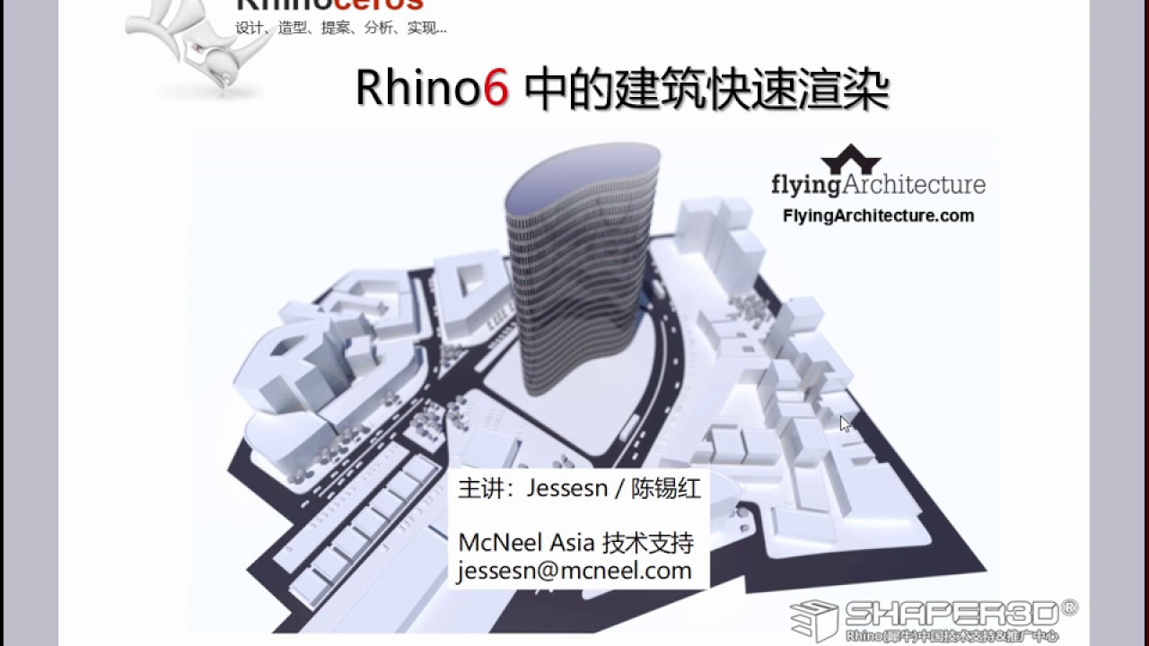 Rhino Rendering Architecture