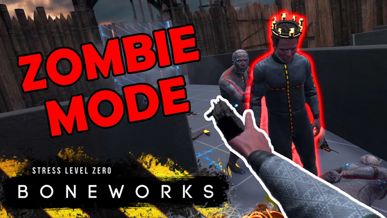 BONEWORKS VR Arena Gameplay | Zombie + Protect the King Modes (Oculus ...