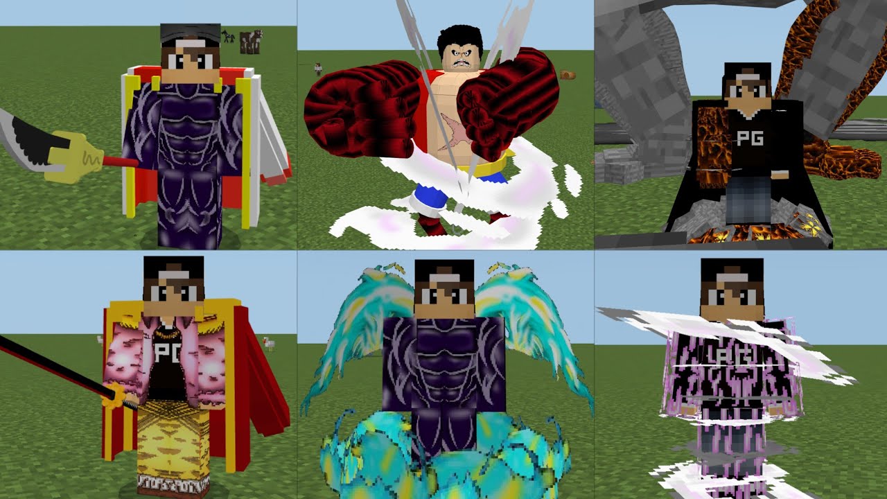 INCRIVEL!!! ADDON/MOD DE PIECE FRUITS (One Piece) V4.0 para MCPE com ...