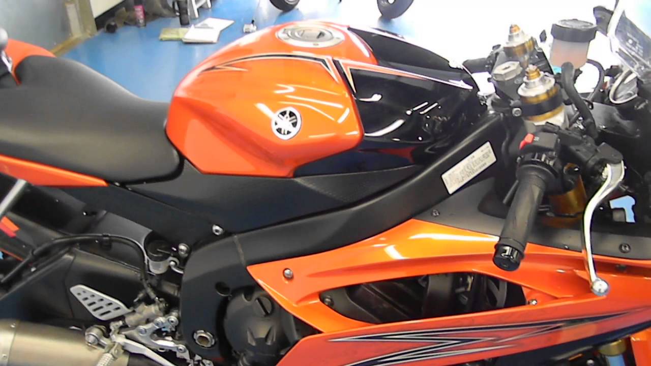 2009 Yamaha YZF R6 Orange - used motorcycle for sale - Eden Prairie, MN ...