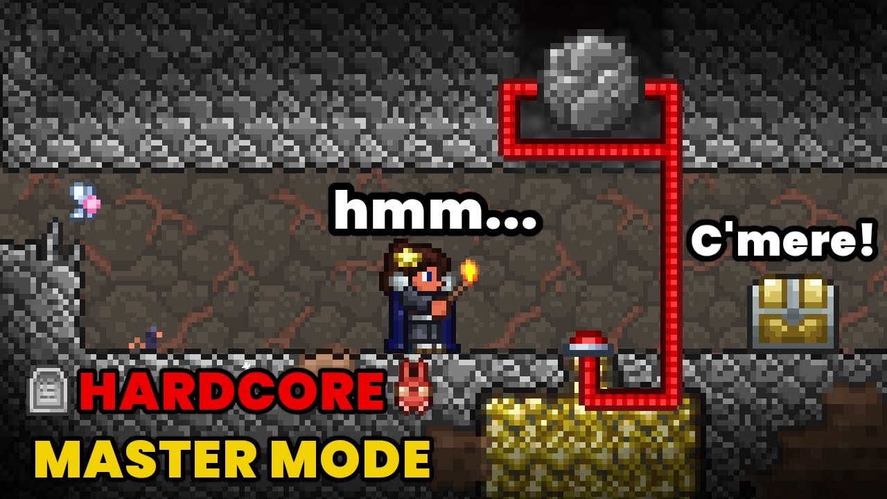 Traps And Tribulations | Terraria Hardcore Master Mode - YouTube