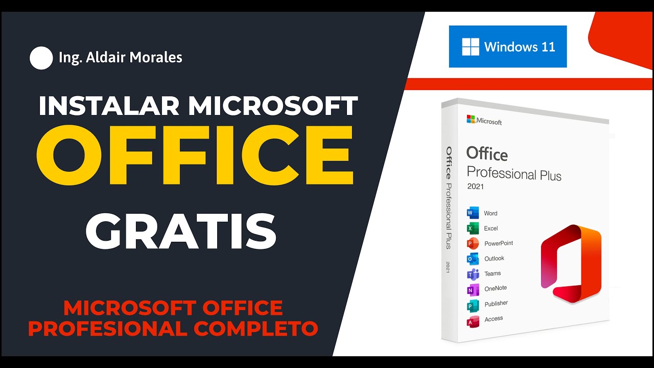 Cómo DESCARGAR e INSTALAR ️ Microsoft Office 2021 +365 COMPLETO📥 en ...