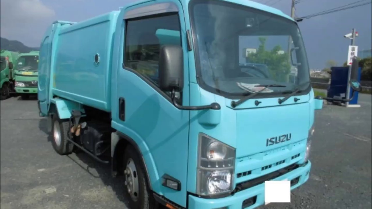 【25年式 いすゞ 3t 巻込 パッカー車】PZ314(中古塵芥車)の画像一覧 - YouTube