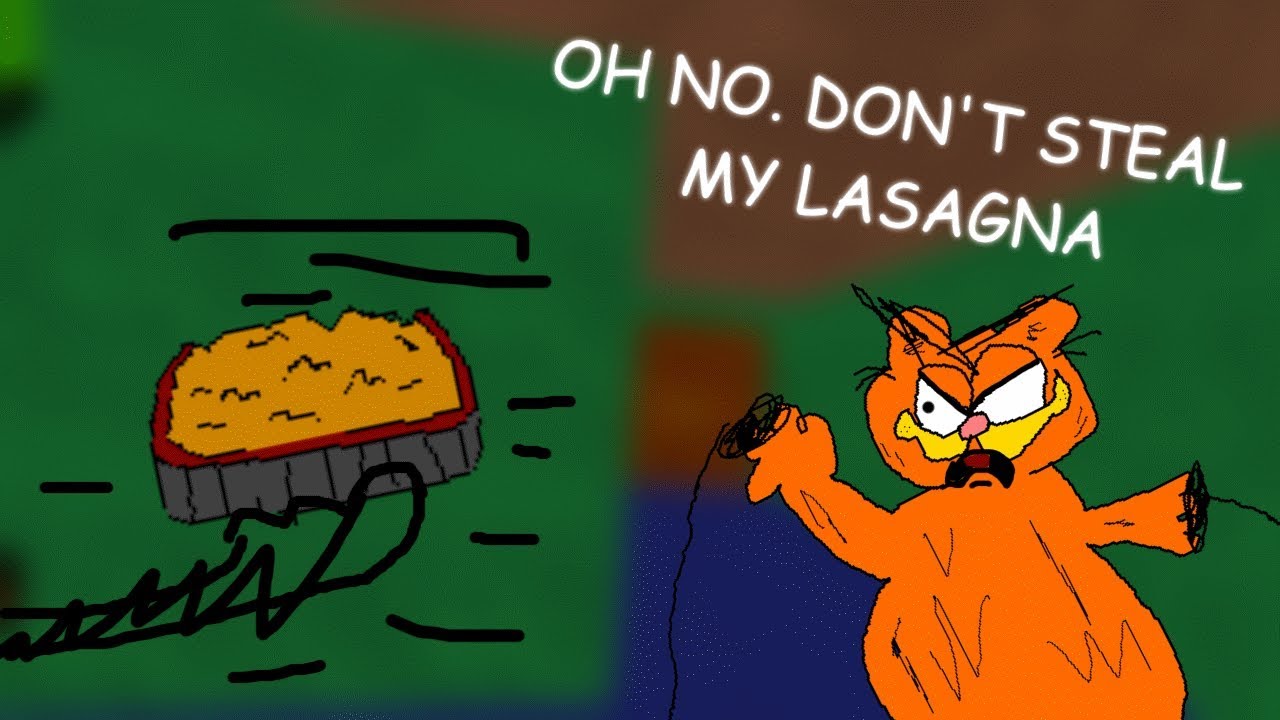 I'm Stealing Lasagna! | Garfelf's Guide To A Great Lasagna [Baldi's ...
