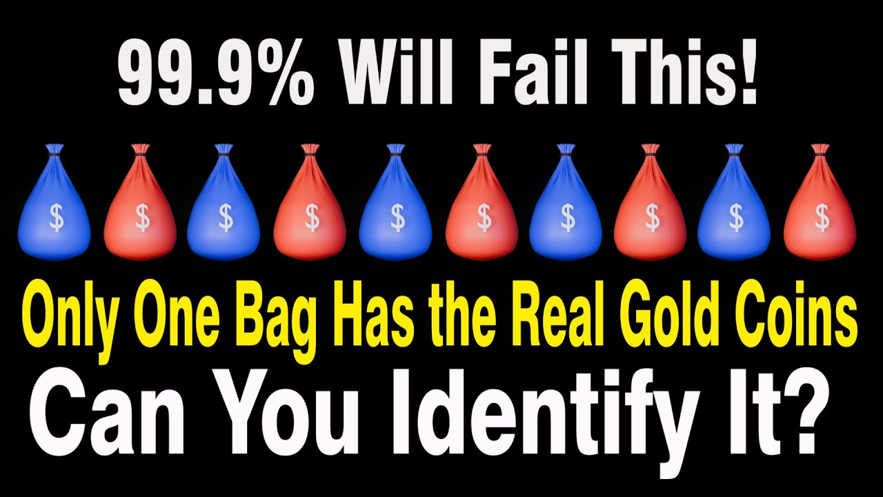 Can you Solve the counterfeit coin riddle? / THE IMPOSSIBLE COIN PUZZLE ...