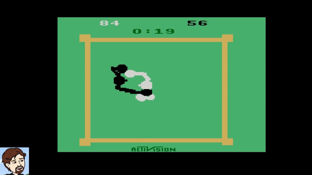 Atari 2600 - Boxing © 1980 Activision - Gameplay - YouTube