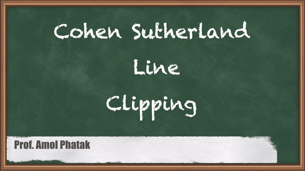 Cohen Sutherland Line Clipping - Two Dimensional Viewing and Clipping ...