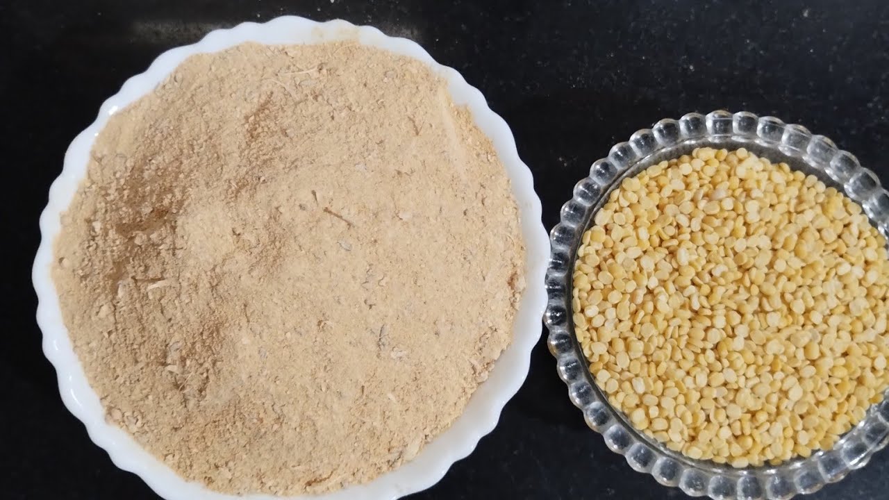 వేడి వేడి అన్నంలోకి కమ్మటి పెసర పొడి | Pesara podi in telugu| pesara ...