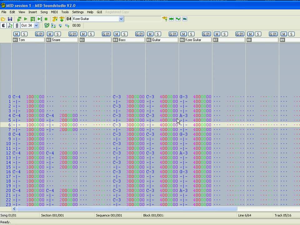 MED Soundstudio - Build a basic song - YouTube