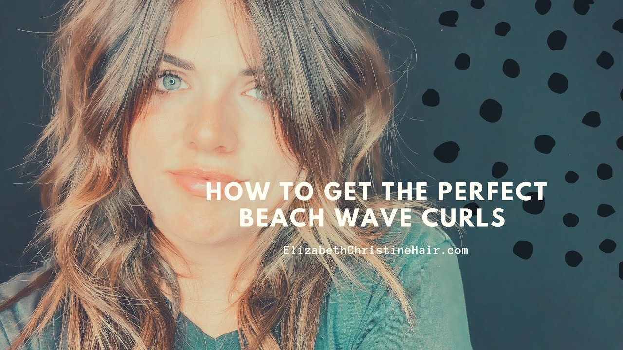 How to Get the Perfect Beach Wave Curls - YouTube