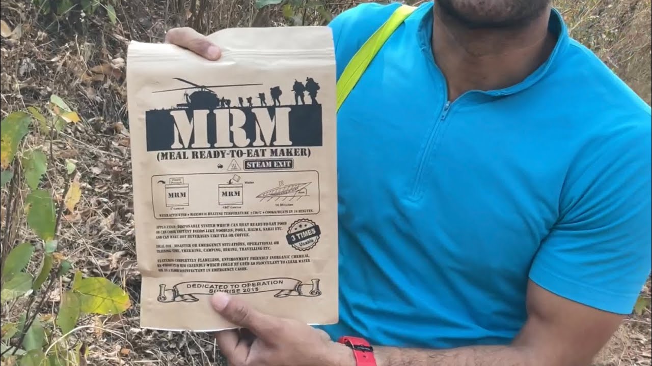 M.R.M. ( Meal ready-to-eat Maker ) contact: srdc.mrm@gmail.com - YouTube