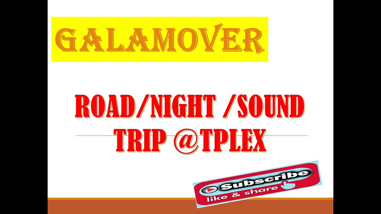 Traversing TPLEX Northbound at Night while Listening Great Ilokano ...