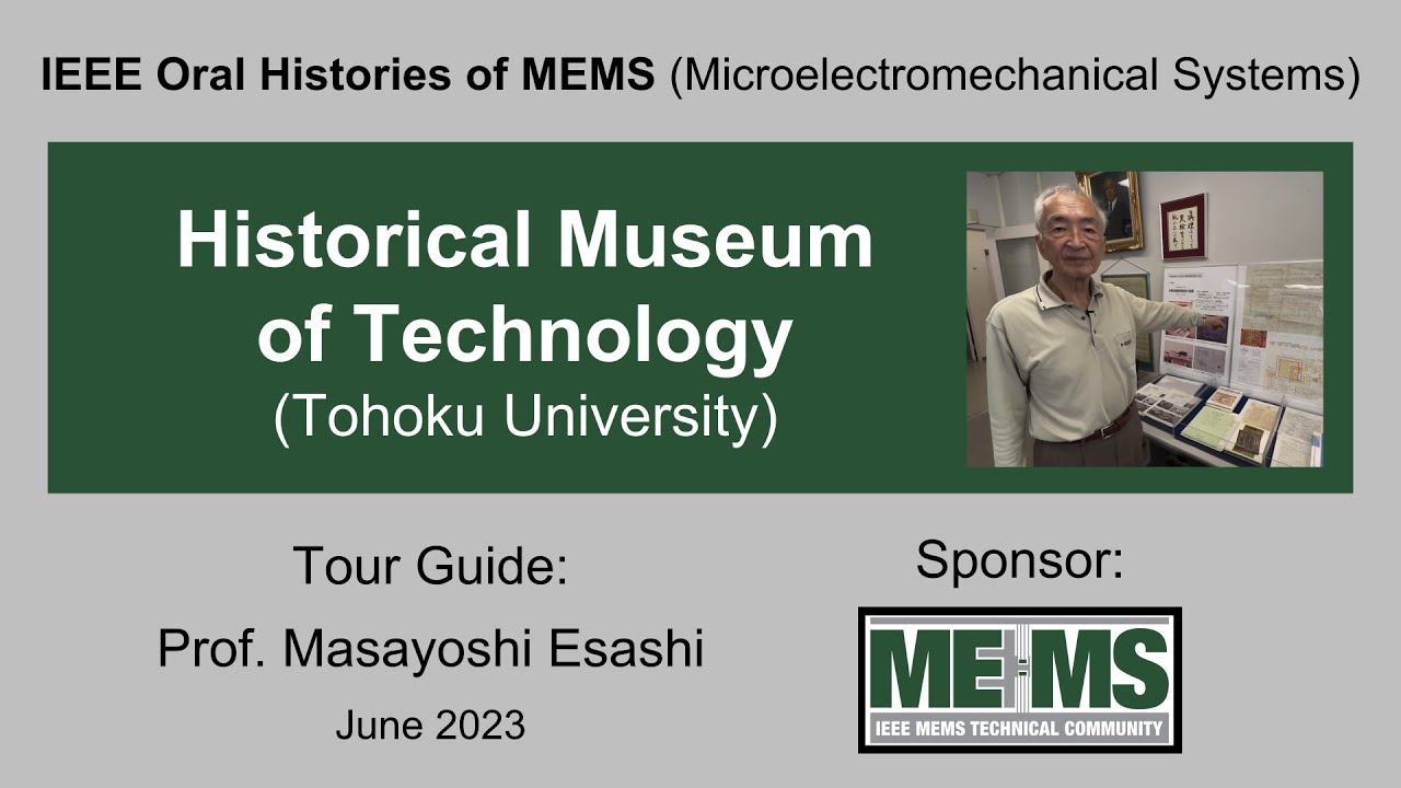 IEEE MEMS Oral History Historical Museum of Technology - YouTube